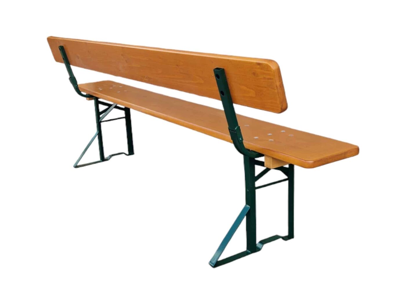 Premium Bierzeltgarnitur Set 80 mit Lehne - beste Brauereiqualität!